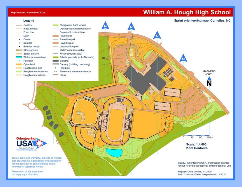 YMP Map of the Month - February 2021 - Orienteering USA
