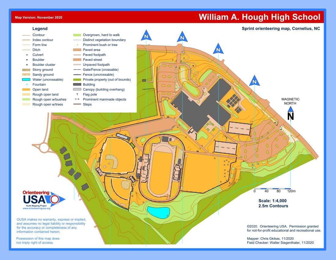 YMP Map of the Month - February 2021 - Orienteering USA