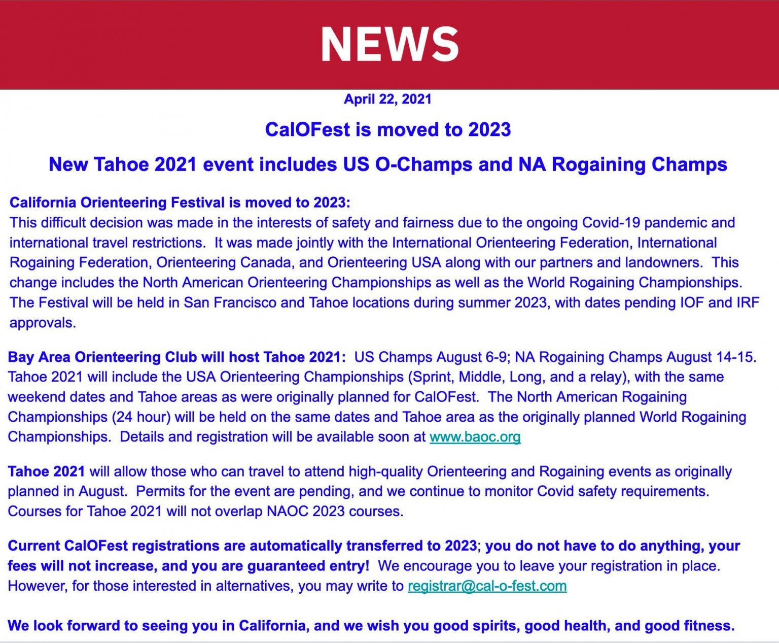 California O Fest Moved To 2023 Orienteering USA california-o-fest-moved-to-2023-orienteering-usa