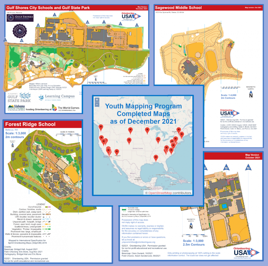 Youth Mapping Program - 2021 Summary - Orienteering USA