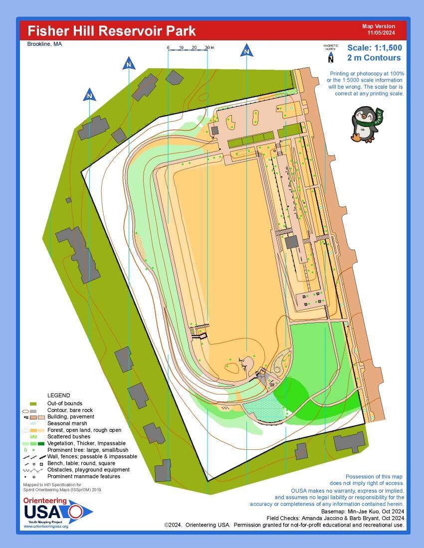 YMP June Map of the Month - Orienteering USA